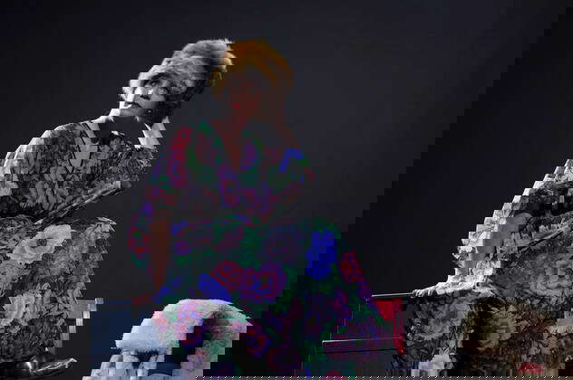 Katrin Wichmann at the photo rehearsal of the play Melissa gets ...