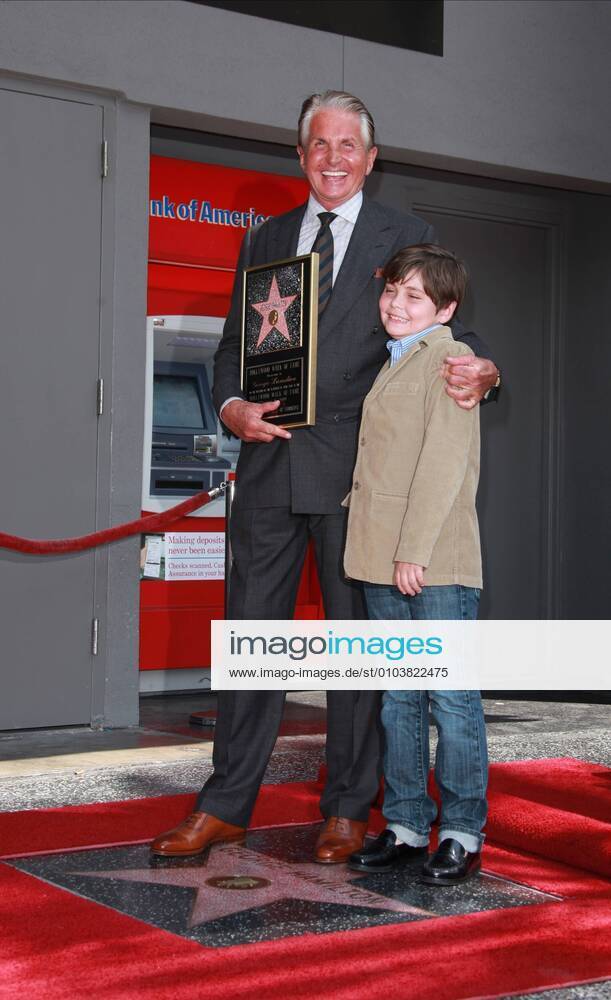 George Hamilton & George Thomas Hamilton Actor With Son George Hamilton ...
