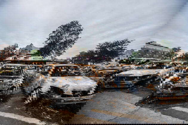 KENOSHA, WI- SEPTEMBER 1: Aftermath of last week s riots after the ...