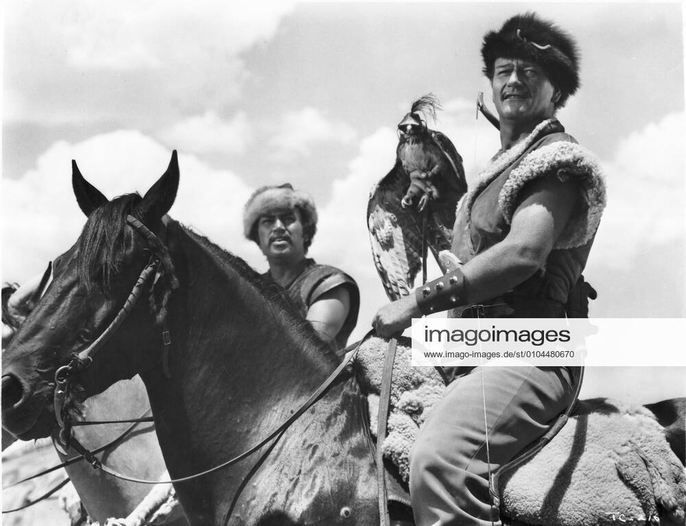 THE CONQUEROR JOHN WAYNE as Genghis Khan Date: 1956 Mandatory credit ...