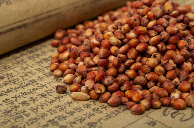 Chinese traditional grain crop red sorghum rice