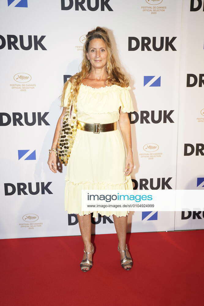 Actress Therese Glahn arrives at Zentropa and Nordisk Film holds a gala ...