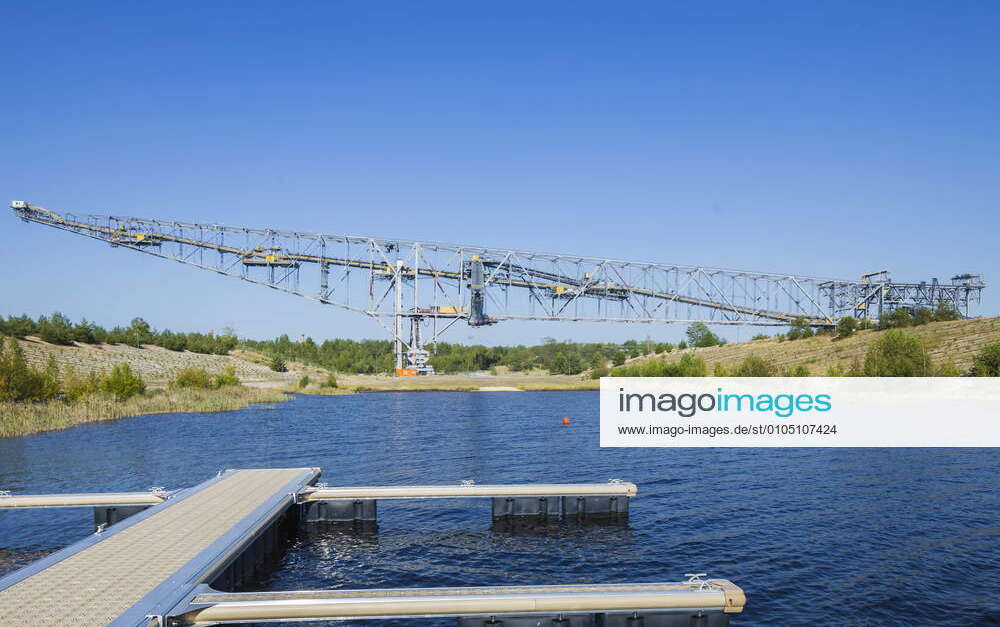 Bergheider See The visitor mine spoil conveyor bridge F60 is located at ...