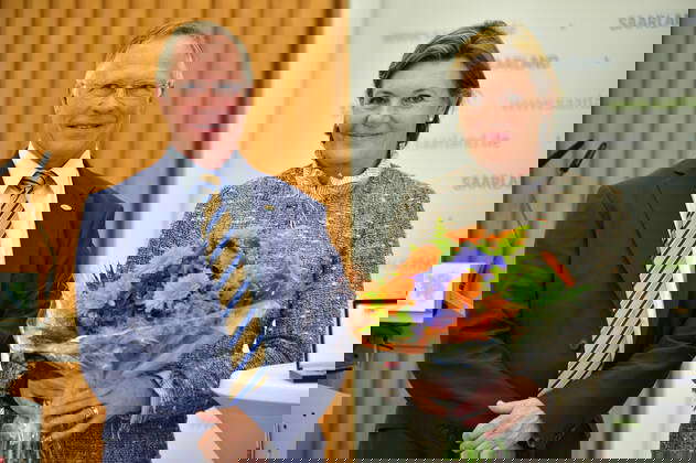 The Saarland entrepreneur Thomas Bruch Globus Warenhaus, here with his ...