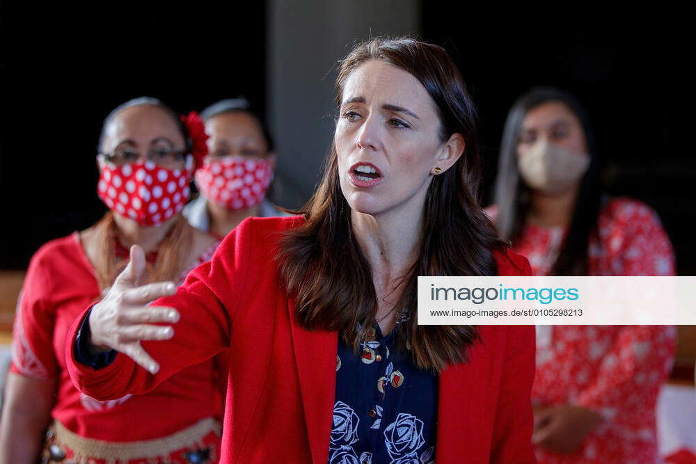 NZ ELECTION 2020 VOTE, New Zealand Prime Minister Jacinda Ardern visits ...