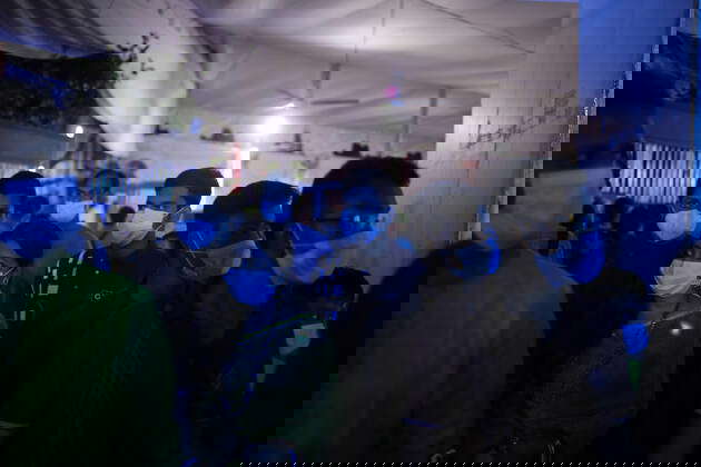 Dhaka, Dhaka, Bangladesh: Hindu devotees are wearing face masks to be ...