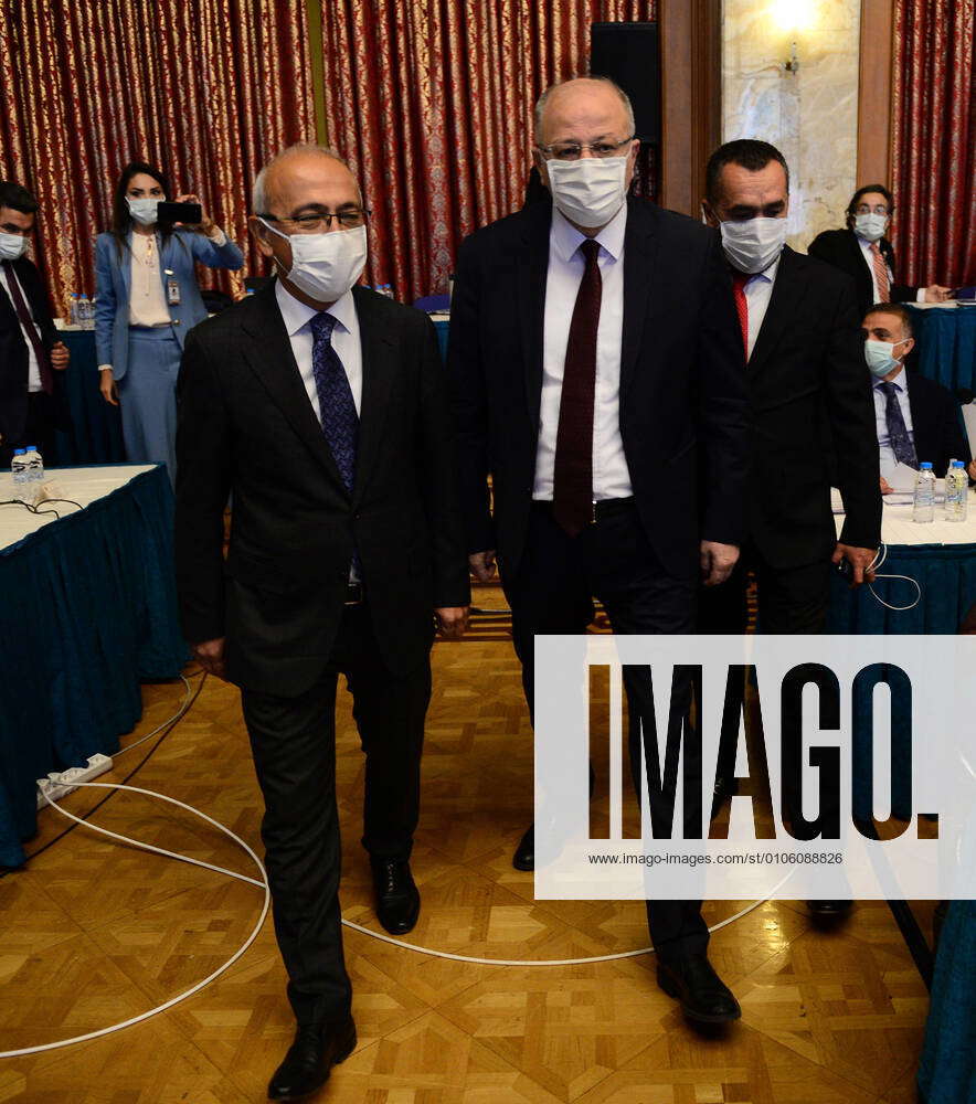 Turkey s new finance minister Lutfi Elvan (left) at Turkish Parliament ...