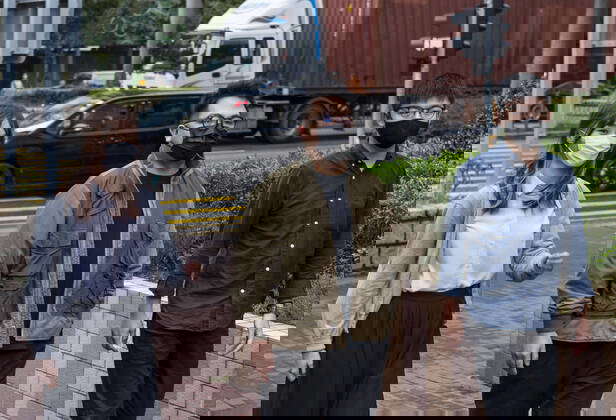 Hong Kong, China: Agnes Chow Ting, Ivan Lam Long Ying, and Joshua Wong ...