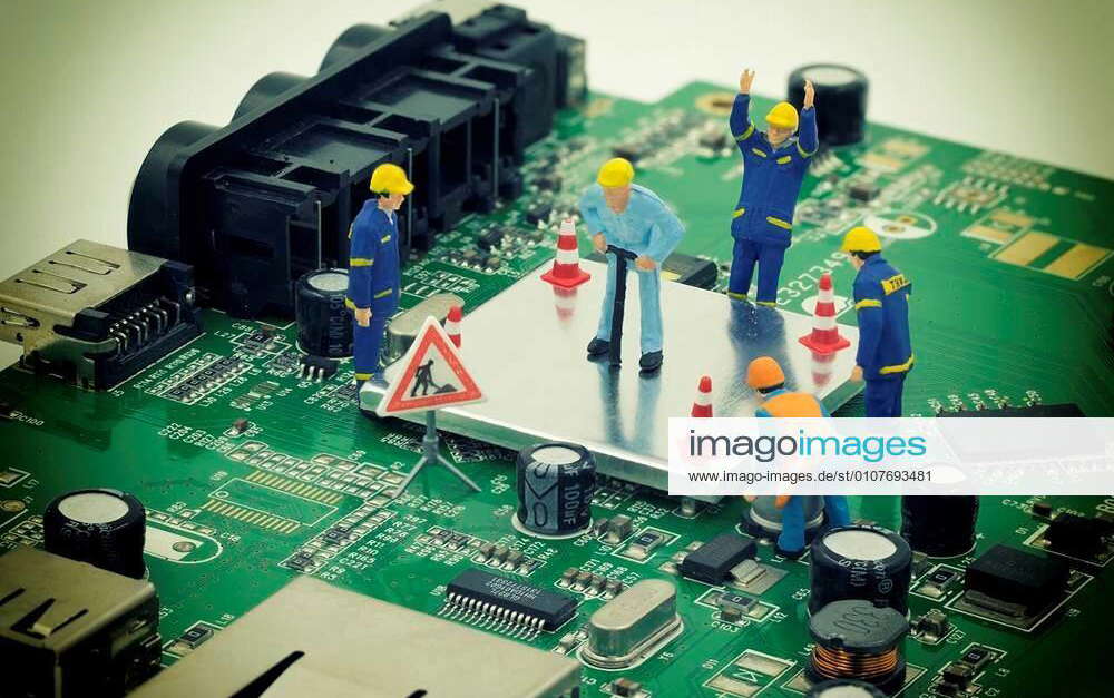 Mini worker try to maintain a cpu on mainboard - can use to display or ...