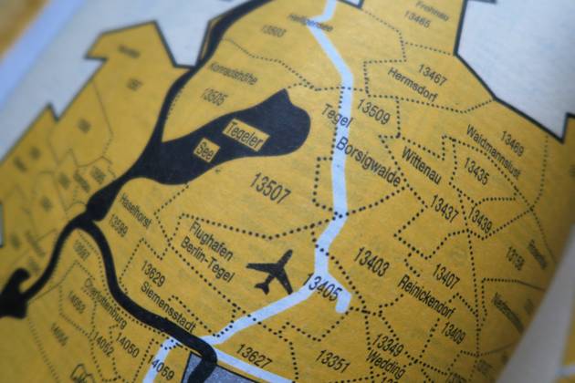 The postcode book of Deutsche Post in which all postcodes of the entire ...