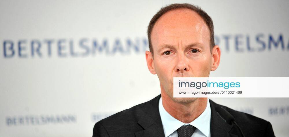 Thomas Rabe manager 03 12 wow Bertelsmann chief Thomas Rabe during his ...