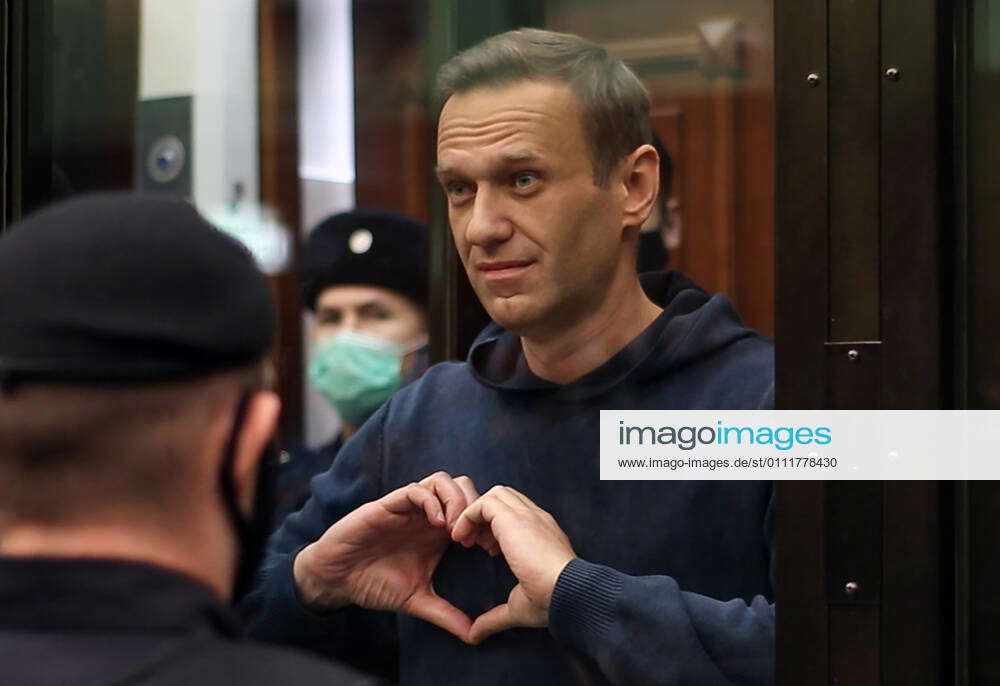 MOSCOW, RUSSIA - FEBRUARY 2, 2021: Russian opposition activist Alexei ...