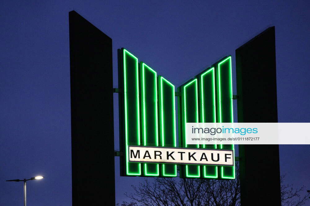 Marktkauf logo during the Hard Lockdown of the Covid 19 Coronavirus ...