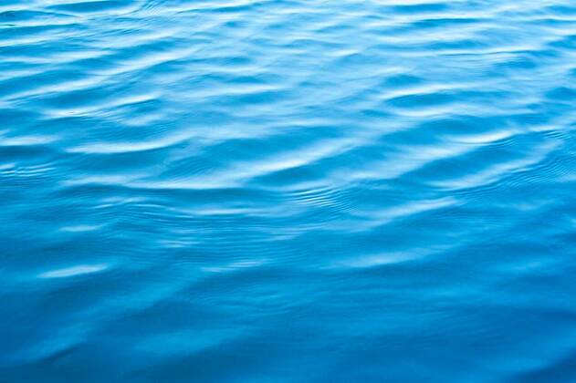 Blue Star Water Reflection Texture