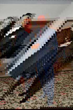 Charity Dinner Lea Rosh Joerg Woltmann mit Frau Kerstin CHARITY DINNER ...