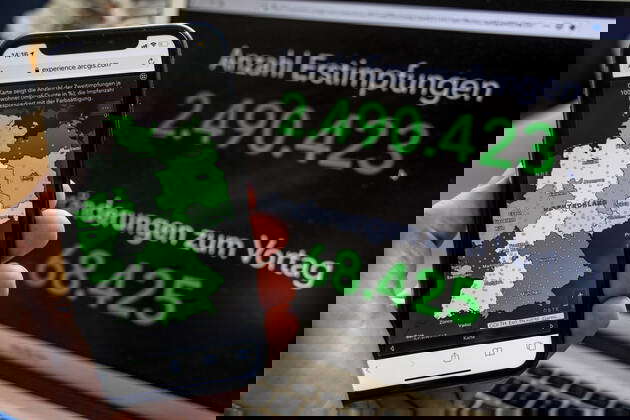 Coronavirus in Germany COVID 19 Vaccinations Dashboard 13 01 2021 Esri ...