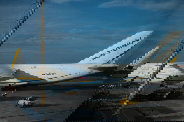 BELÉM, PA - 25.02.2021: AVIÃO ANTONOV AN 124 EM BELÉM - The ANTONOV AN ...