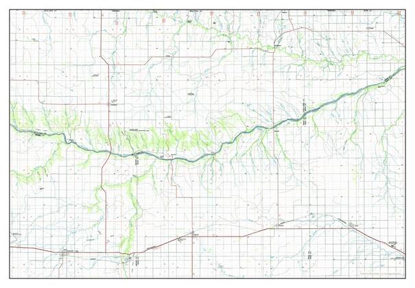 Ainsworth, Nebraska, map 1954, 1:24000, United States of America by ...