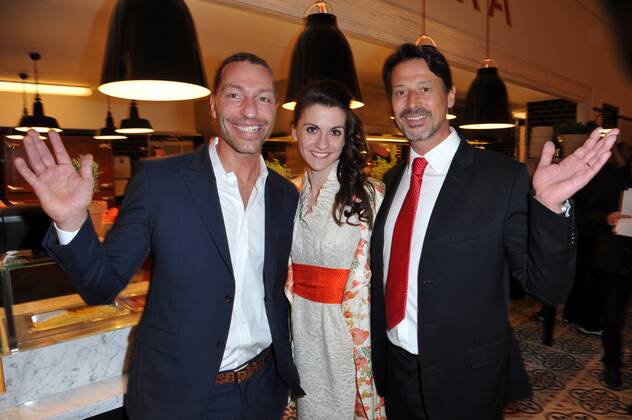 Friedemann Findeis Owner L Osteria, Caroline Dippold Interior Designer ...