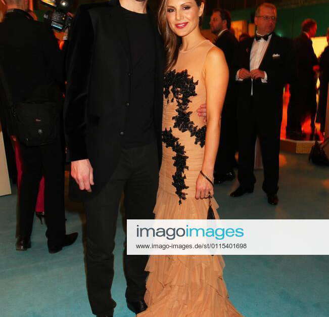 Nazan Eckes with boyfriend Julian Kohl at the party of the award 47 ...