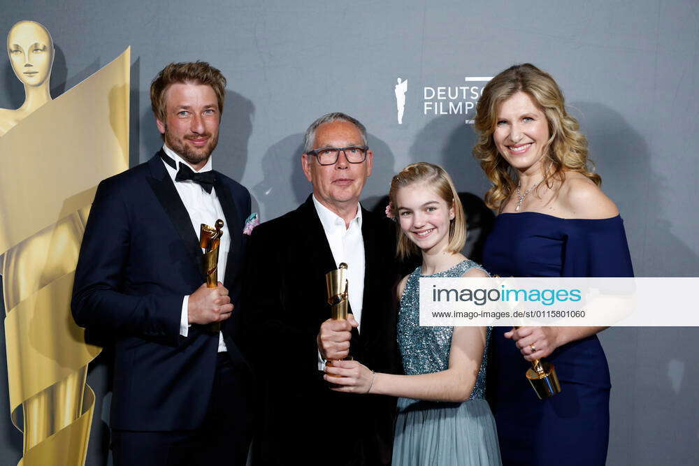 Tobias Rosen mit Wilfried Geike und Luna Marie Maxeiner mit Steffi ...