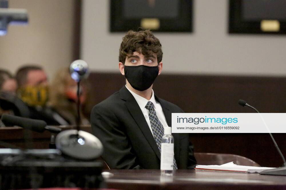 April 8 2021 Tampa Florida Usa Cameron Herrin Listens To Testimony