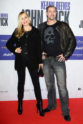 Xenia Seeberg und Sven Martinek - JOHN WICK Preview im PopUp-Kino in ...