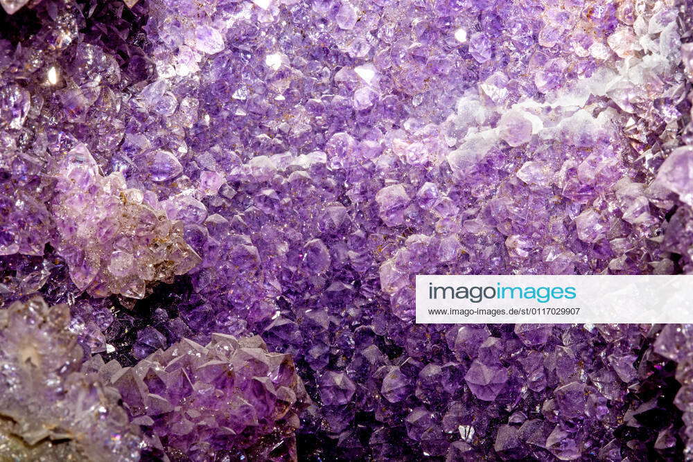 Amethyst, view into a large druse