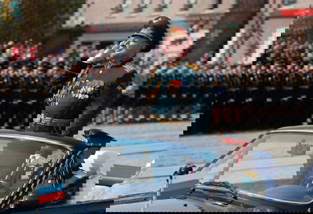 YEKATERINBURG, RUSSIA - : Colonel General Alexander Lapin, commander of ...