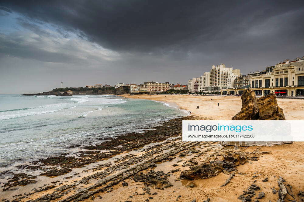 Biarritz (south-western France), Basque Country, November 2014: the ...