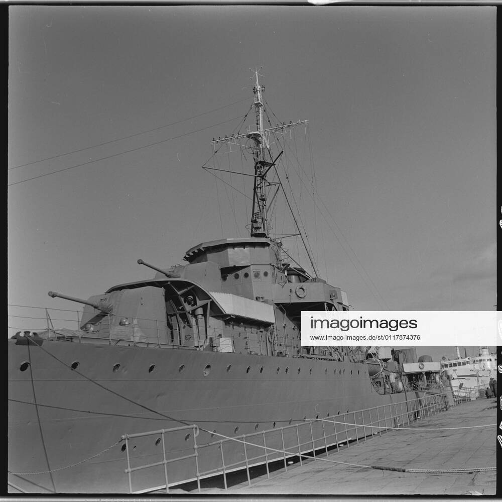 ORP Burza (squall, storm), Wicher-class destroyer of the Polish Navy ...