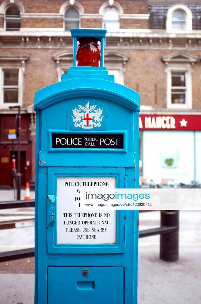 Inside A British Police Box