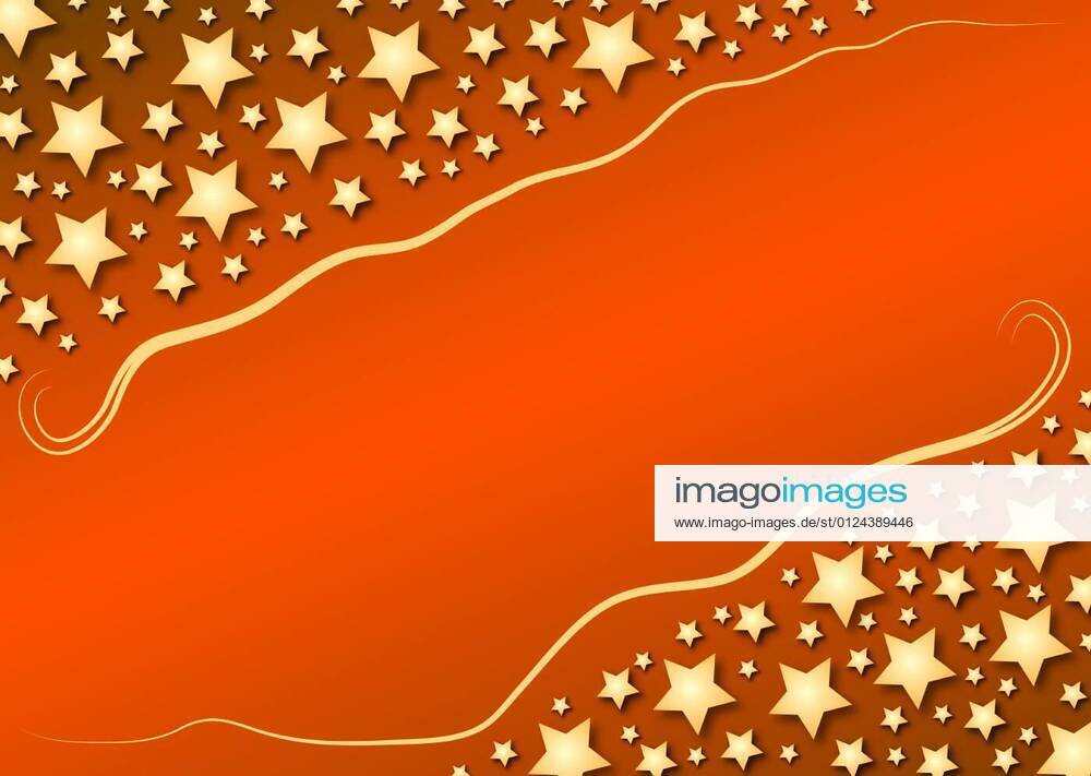 Card with stars and lines