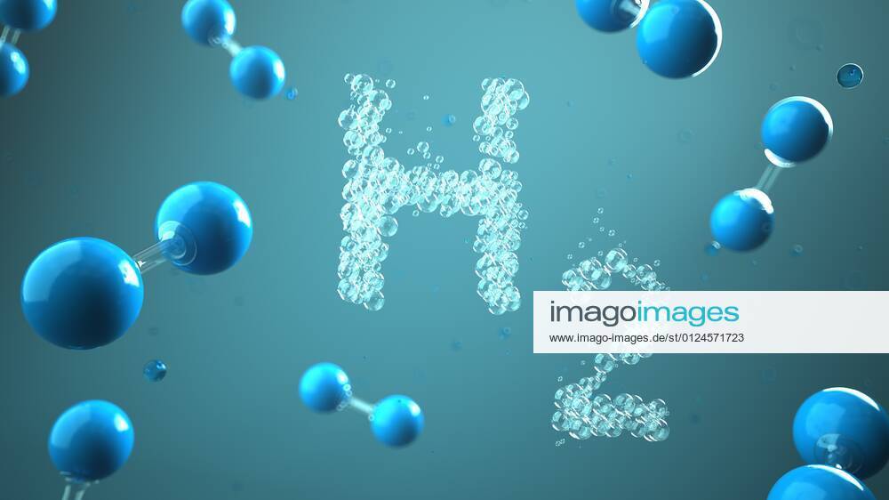 Hydrogen Gas Molecule