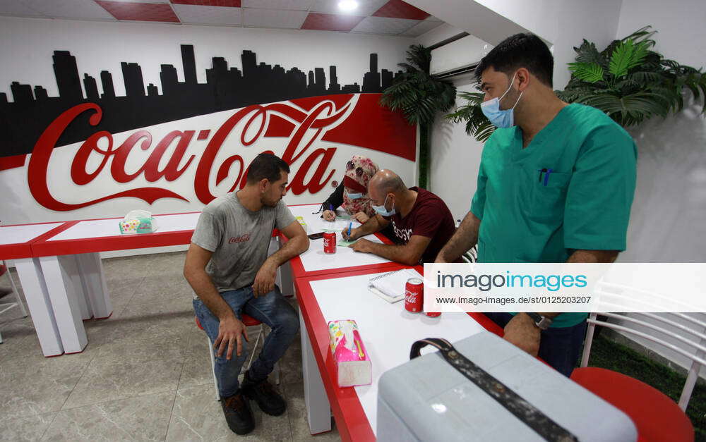 July 11, 2021, Gaza city, Gaza Strip, Palestinian Territory: Coca-Cola ...