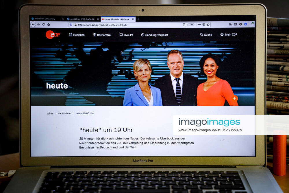 Television on the Internet, ZDF Mediathek 20 07 2021 Premiere at the ...