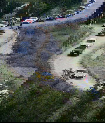 Hochzeit von Erfinder Mate Rimac und Frau Katarina in Caic, Bosnien ...