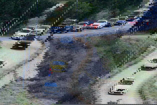 Hochzeit von Erfinder Mate Rimac und Frau Katarina in Caic, Bosnien ...