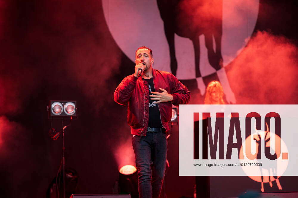 Rapper Danger Dan The Hip Hop Band Antilopen Gang with the ...