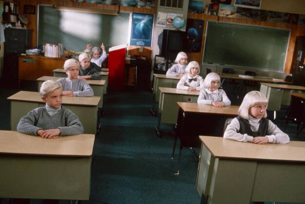 VILLAGE OF THE DAMNED, Cody Dorkin, Lindsey Haun, 1995. ph: ? Universal ...