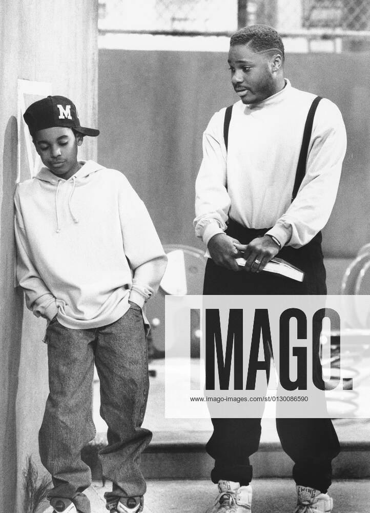 THE COSBY SHOW, from left: Merlin Santana, Malcolm-Jamal Warner, Theo ...