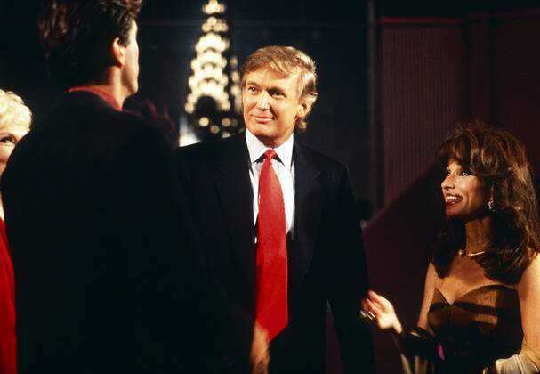 ALL MY CHILDREN, Donald Trump, Susan Lucci, 1992, 1970-2011. ph: Ann ...