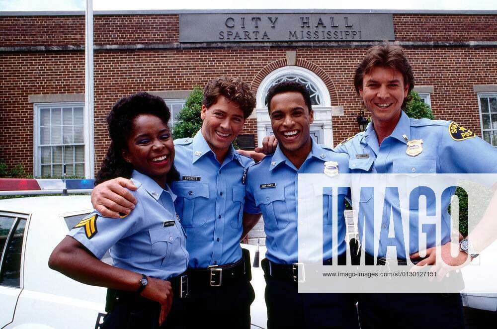 IN THE HEAT OF THE NIGHT, from left: Crystal Fox, Mark Johnson, Harvey ...