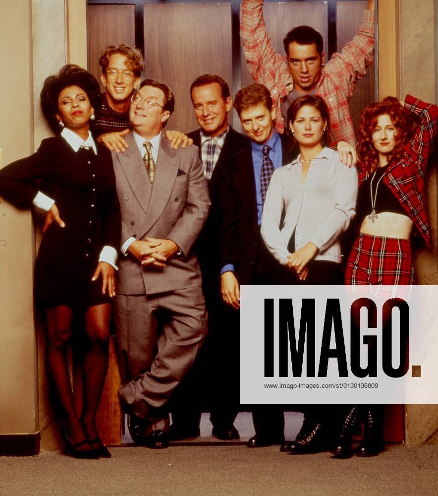 NEWSRADIO, from left: Khandi Alexander, Andy Dick, Stephen Root, Phil ...