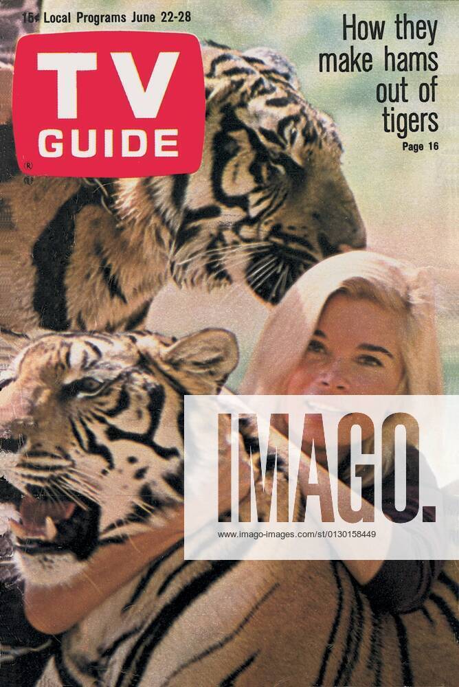 Toni Helfer, TV GUIDE cover, June 22-28, 1968. TV Guide courtesy ...