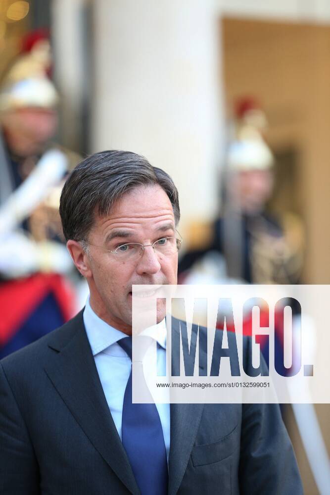 Mark Rutte Premier ministre du Royaume des Pays-Bas au Palais de l ...