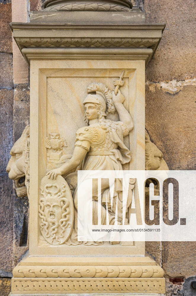 Pallas Athena from Greek Mythology Freshly restored image of Goddess ...