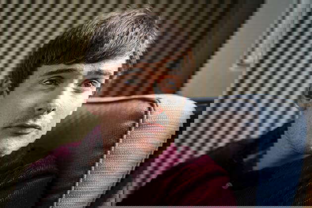 Actor Kasper Dalsgaard, when TV 2 holds a press conference on the TV ...