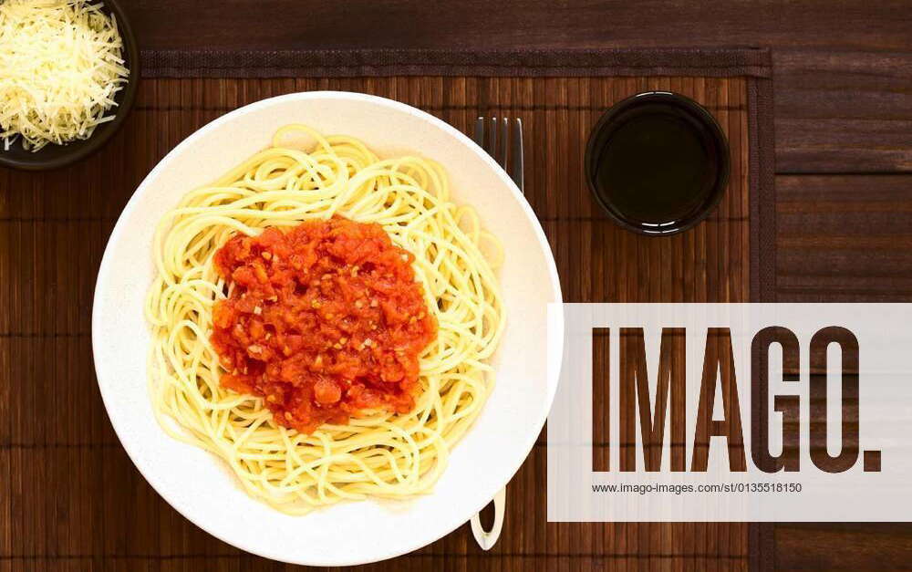 Spaghetti alla Marinara, Spaghetti with Tomato Sauce