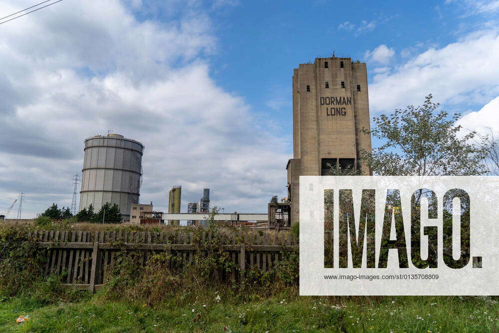 September 18, 2021, REDCAR, United Kingdom: A view of the Dorman Long ...